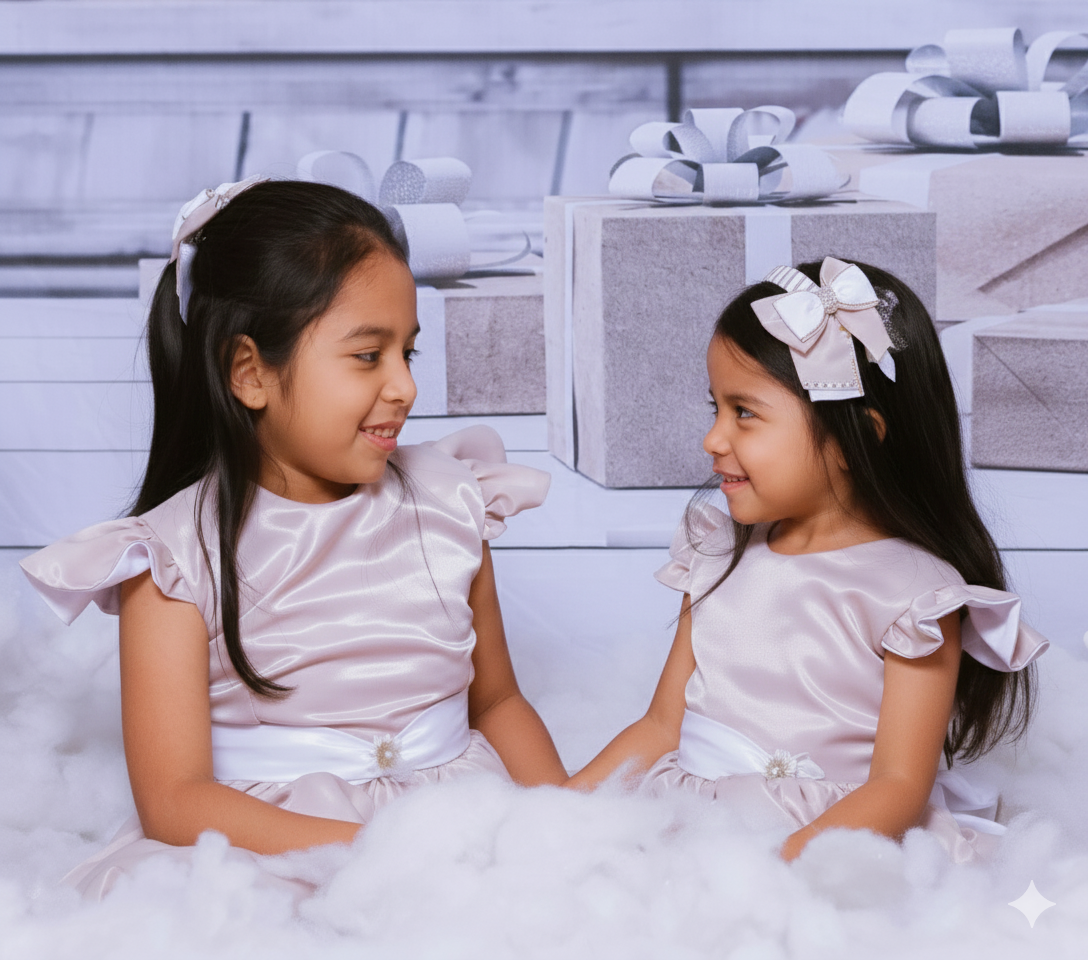 Invitación al Bautizo de Sofia y Amy